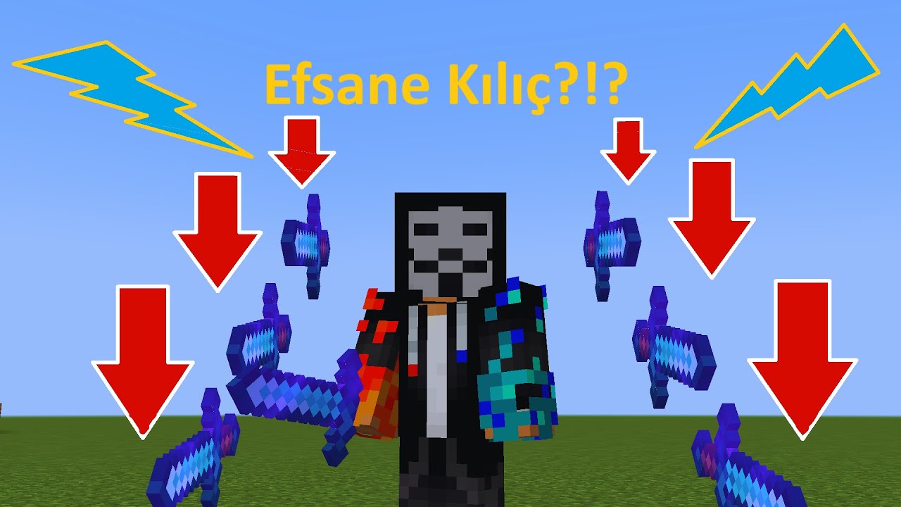 EFSANE PVP KILICI!! MİNECRAFT - YouTube