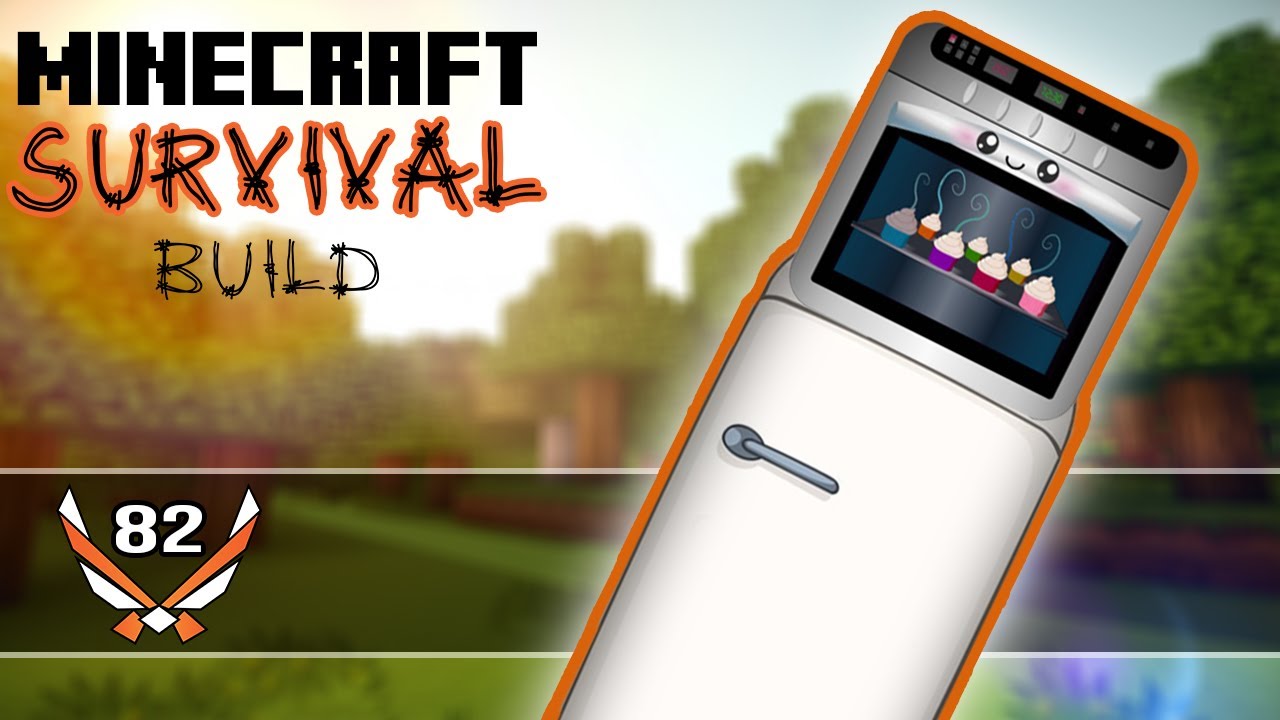Minecraft Survival Build - Automatische koelkast oven!? #82 - YouTube