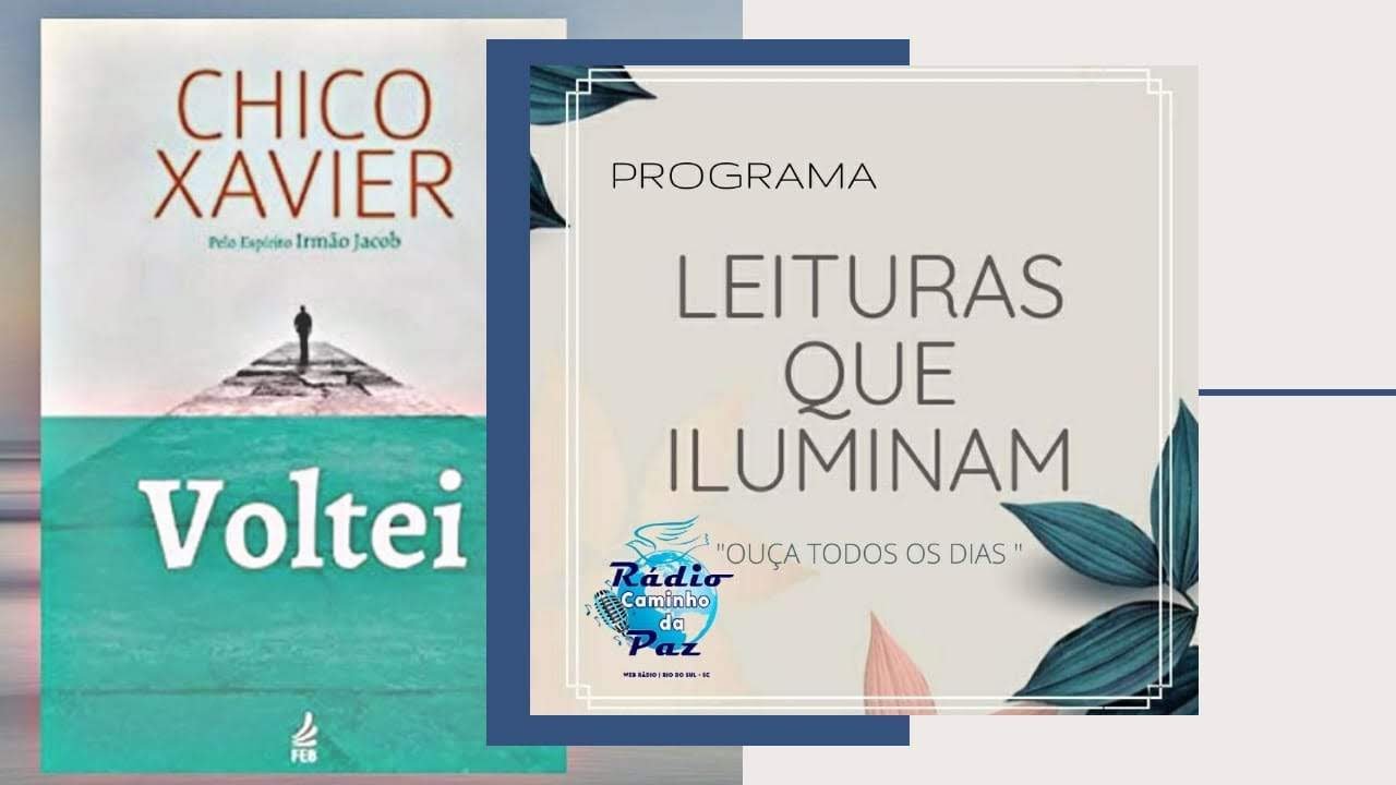 Resenha do livro Voltei - Leituras que Iluminam - YouTube