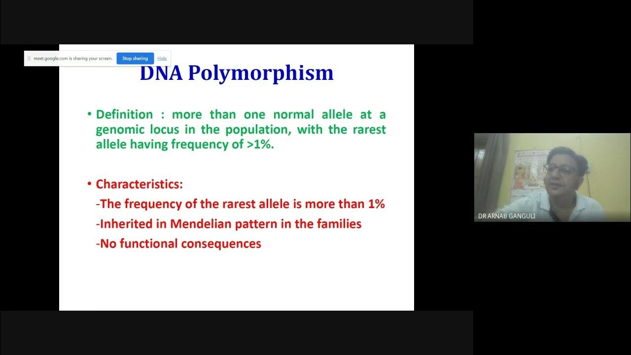 DNA Polymorphisms Semester 4 AG 2023 04 27 14 10 GMT+5 30 - YouTube