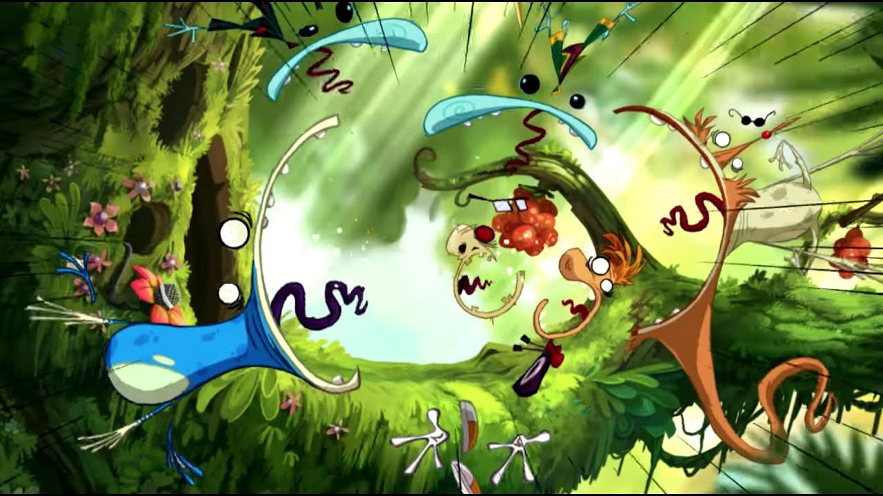 Rayman Can't Stop SCREAMING! I Rayman Origins - YouTube