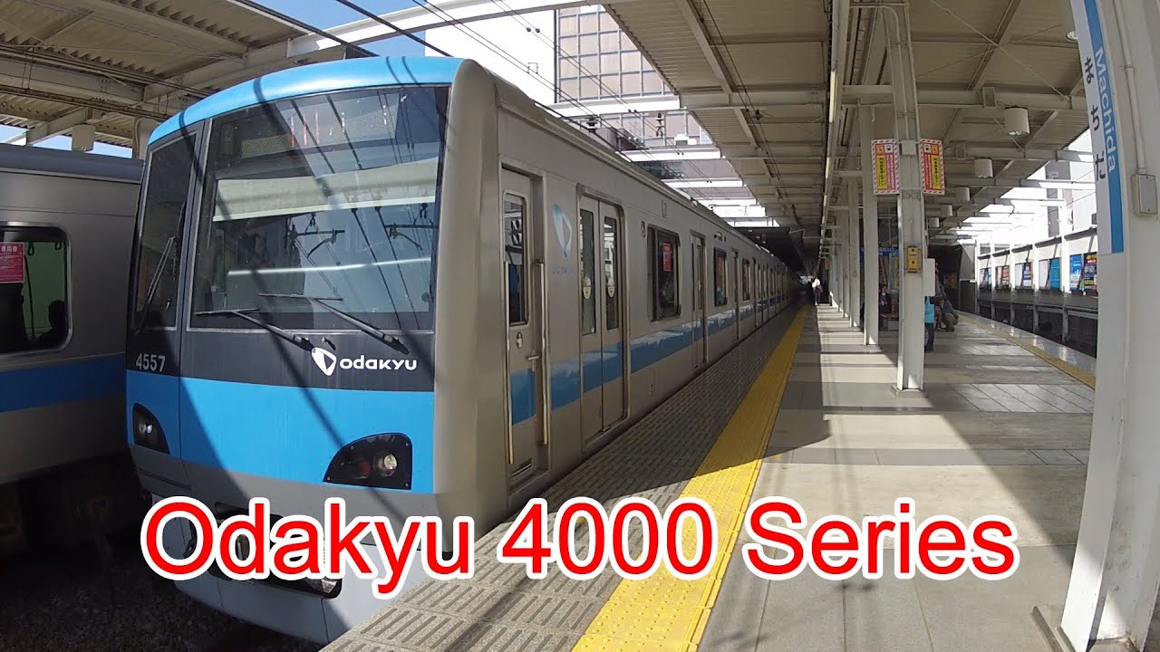 Japan Railway, Odakyu Odawara Line, 4000 Series, 4557, Machida Station ...