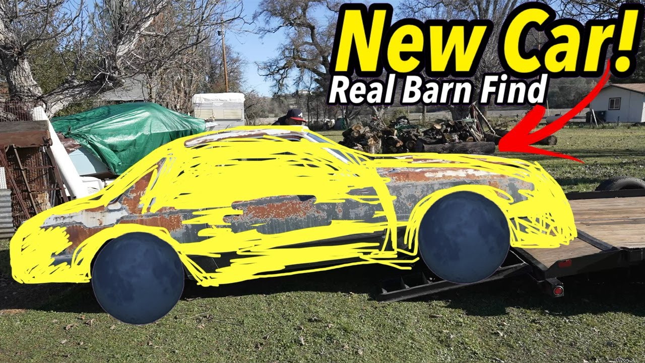 I Found This Car On A Farm In The Middle Of Nowhere! *REAL BARN FIND ...