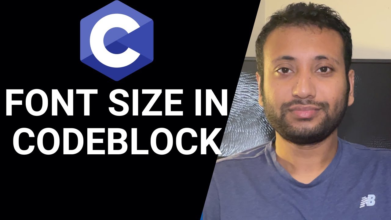 C Programming Bangla Tutorial 515 How To Increase The Font Size In Codeblock Ide Youtube 8198