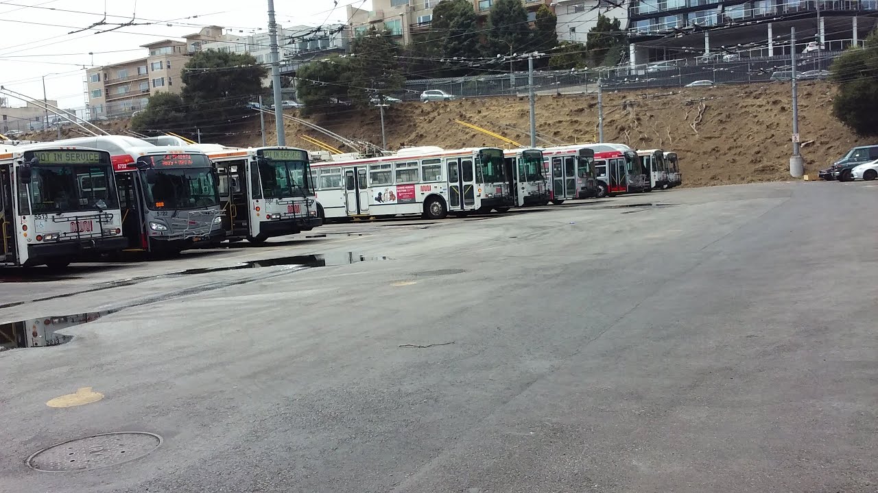 SF Muni Presidio Division: 8/2/2018 - YouTube