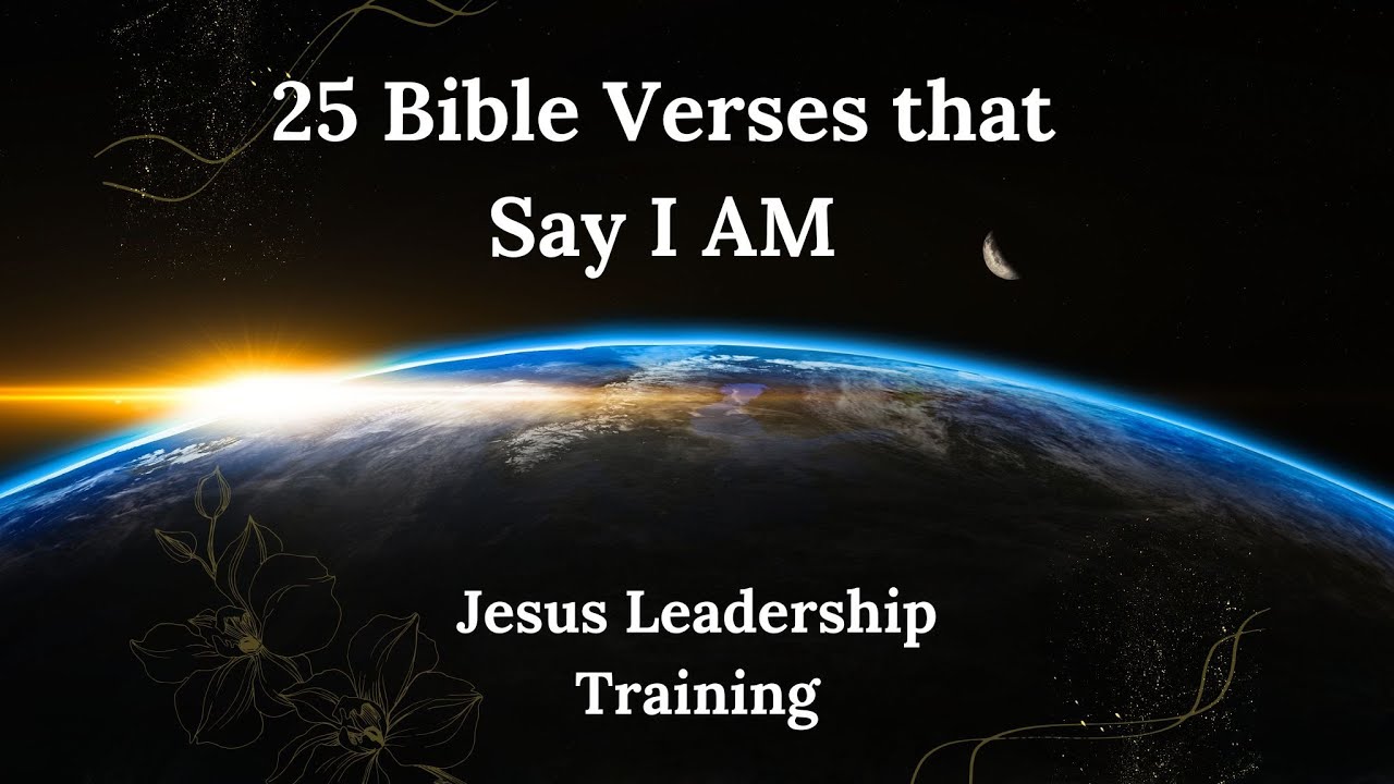 Bible Verses that Say I Am - YouTube