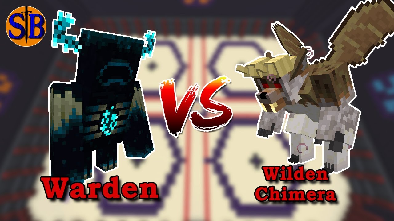 Warden(Wild Backport) vs Wilden Chimera(Ars Nouveau) | Minecraft Mob ...