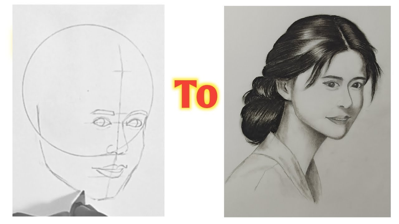 How to draw a Face step by step Guideline #facedrawing #facedraw #drawingtutorial #art - YouTube