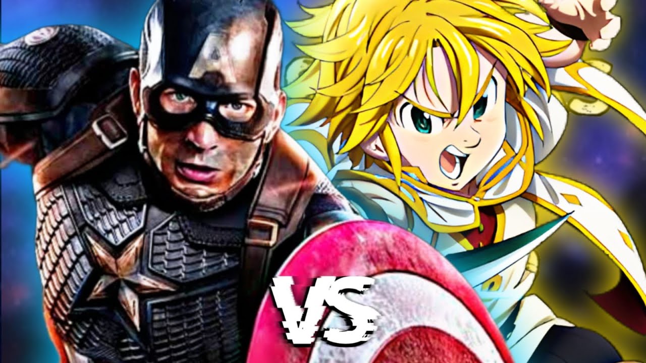 Meliodas vs Capitán América || F.G.D.R || Javier Pro Ft. @Ritorap-j9o ...