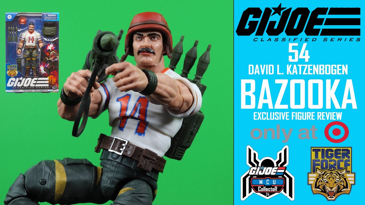 GI Joe Classified Series BAZOOKA David L Katzenbogen 54 Tiger Force ...