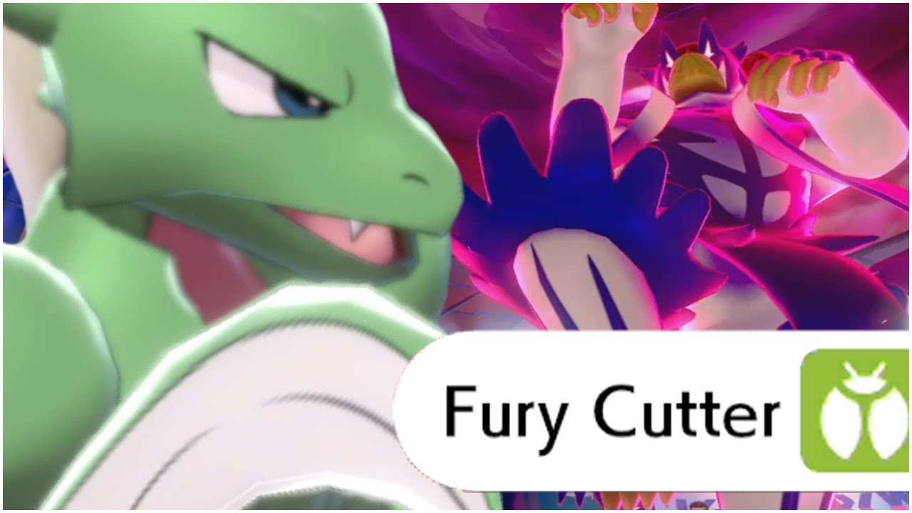 EPIC SCYTHER SWEEP~★ Fury Cutter Moveset Shiny Scyther Meme ! - YouTube