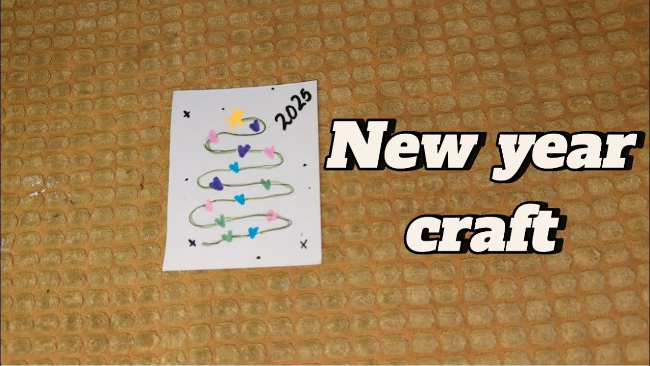 New year paper craft #crafting #diy #newyear @Candycraft13 - YouTube