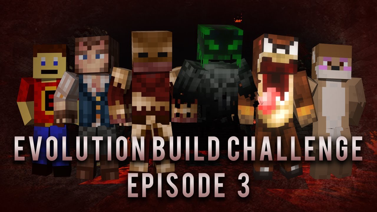 Minecraft Evolution Build Challenge - Episode 3 - YouTube