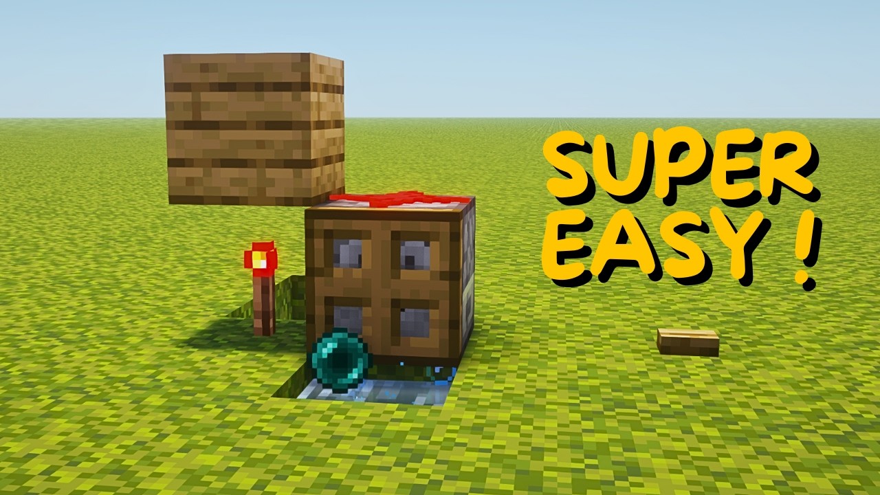 Minecraft Teleportation Machine (2-Way) ! - Tutorial - YouTube