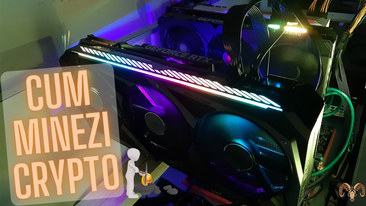 Cum minezi crypto? Primul meu rig de minat ethereum - YouTube