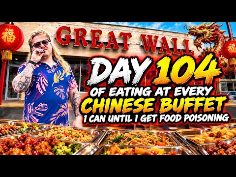 Hot blonde goes to great wall buffet in huntington indiana  #mulletreview  #buffet 