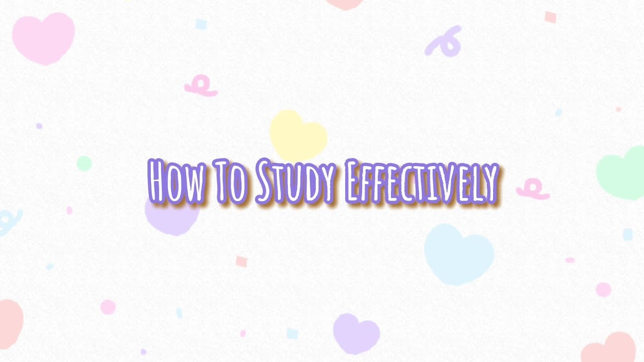 Procedure Text (Tips) - How To Study Effectively - YouTube