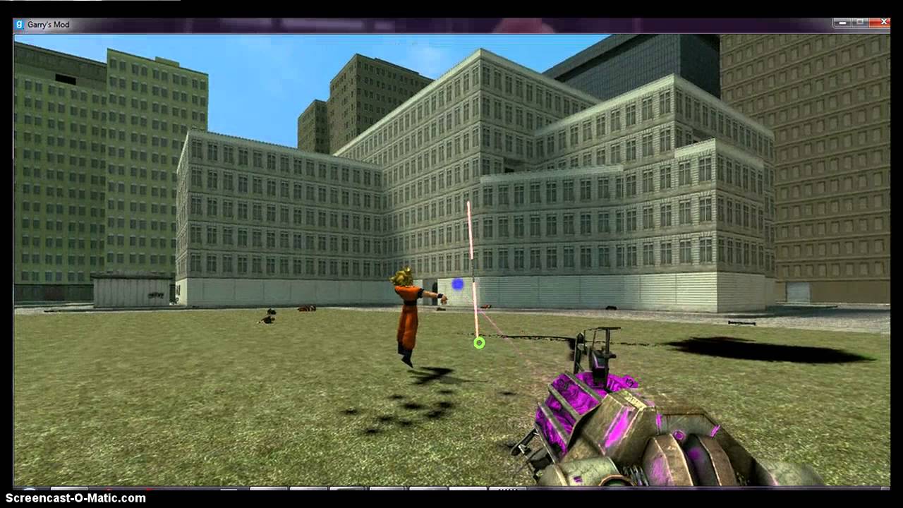 dragon ball z garrys mod - YouTube
