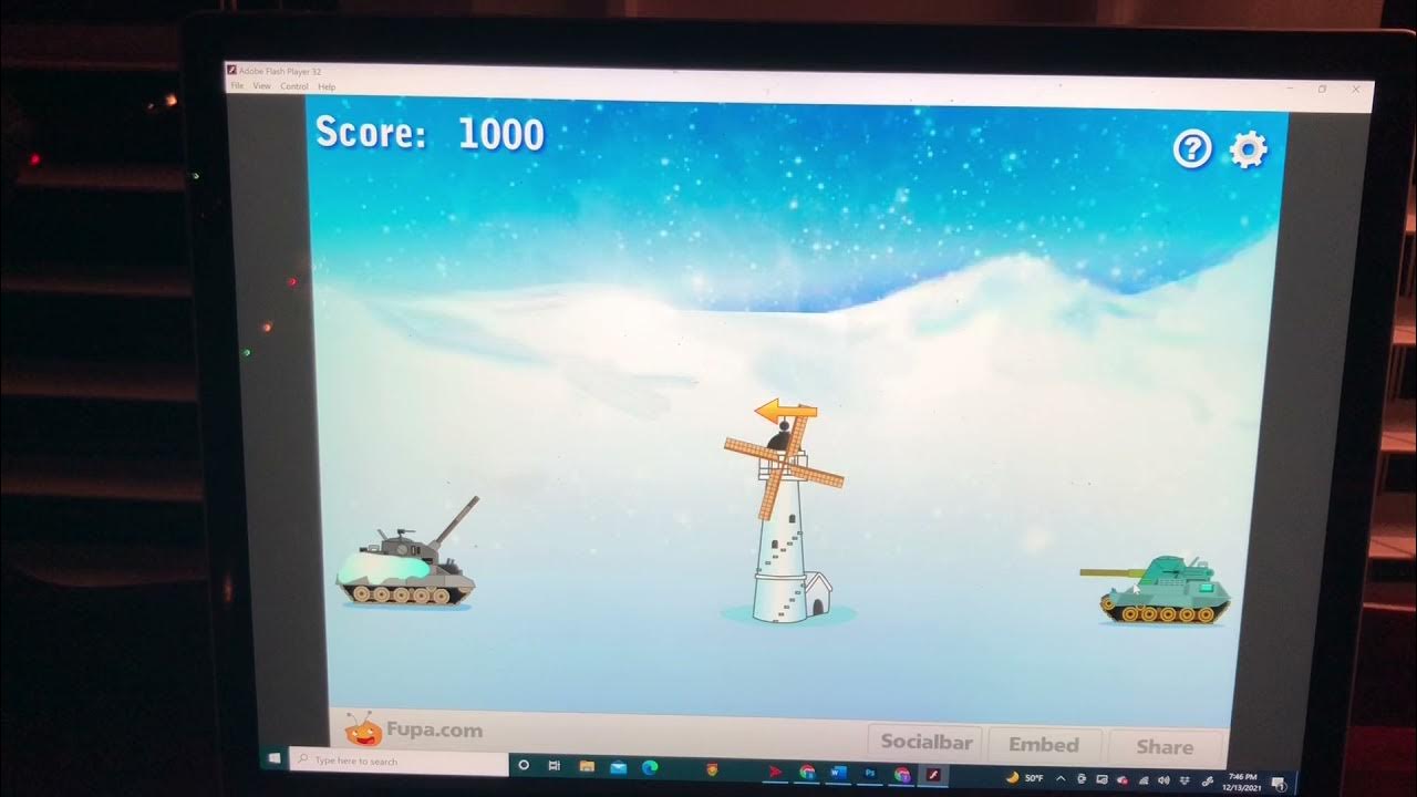 Snowball Duel (Flash Game) Gameplay (Christmas Special) - YouTube