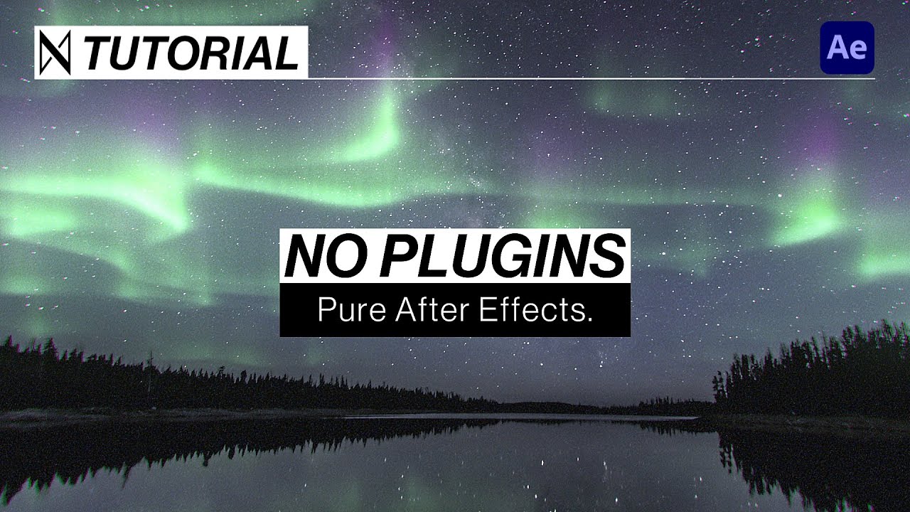 AE TUTORIAL | Northern Lights in After Effects - YouTube