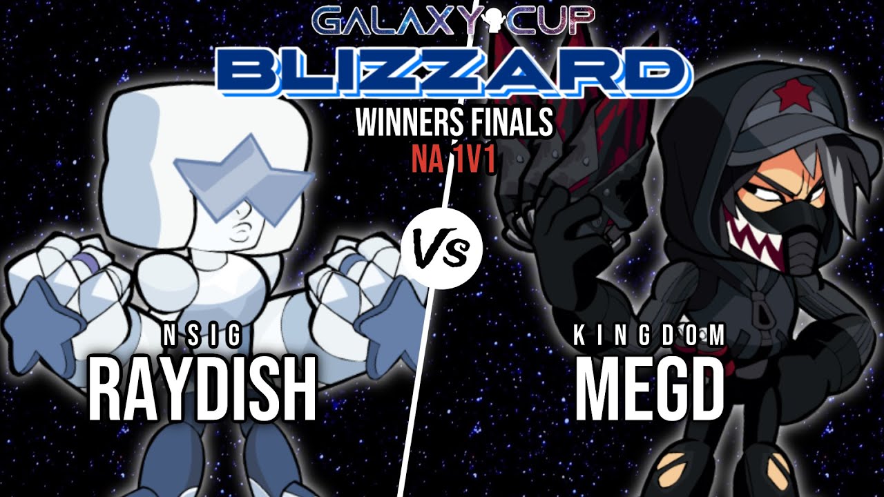 Raydish vs. megD | Galaxy Cup: Blizzard | Winner's Finals #Brawlhalla # ...