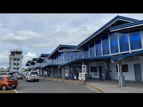 Walking Tour | DANIEL Z. ROMUALDEZ AIRPORT TACLOBAN CITY | PH - YouTube