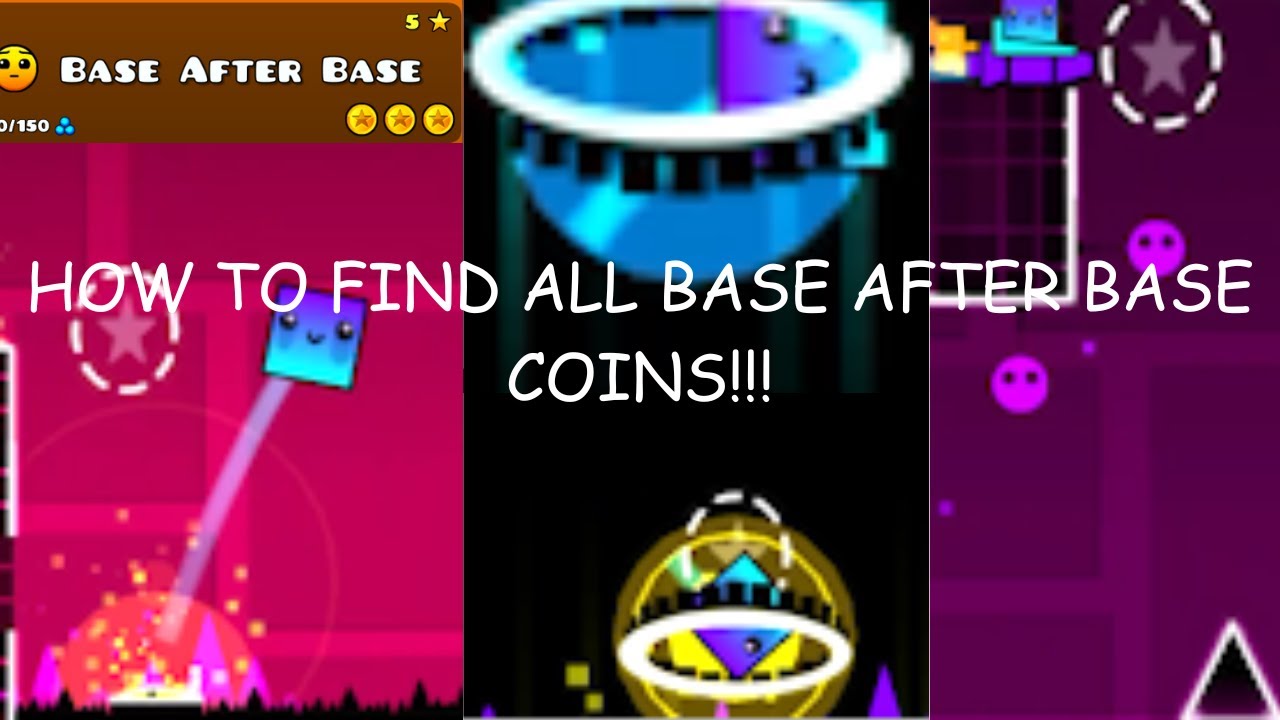 ALL THREE SECRET COINS IN BASE AFTER BASE!! - YouTube