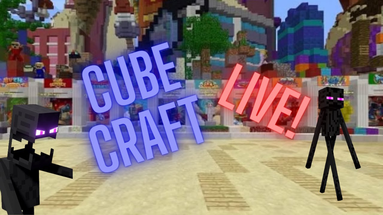 CubeCraft |Minecraft| |Live| With Viewers!!! - YouTube
