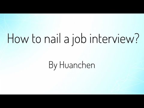How to nail a job interview - YouTube