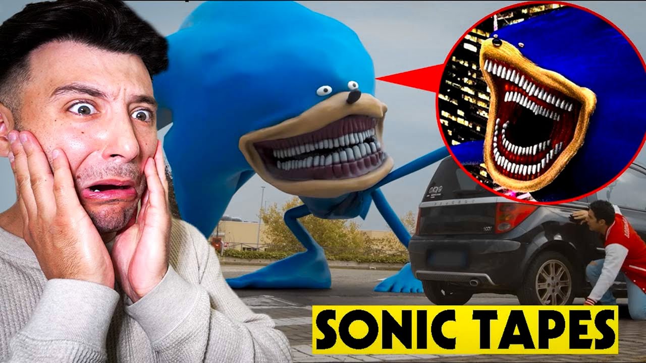 SHIN SONIC TAPES IN REAL LIFE!! - YouTube
