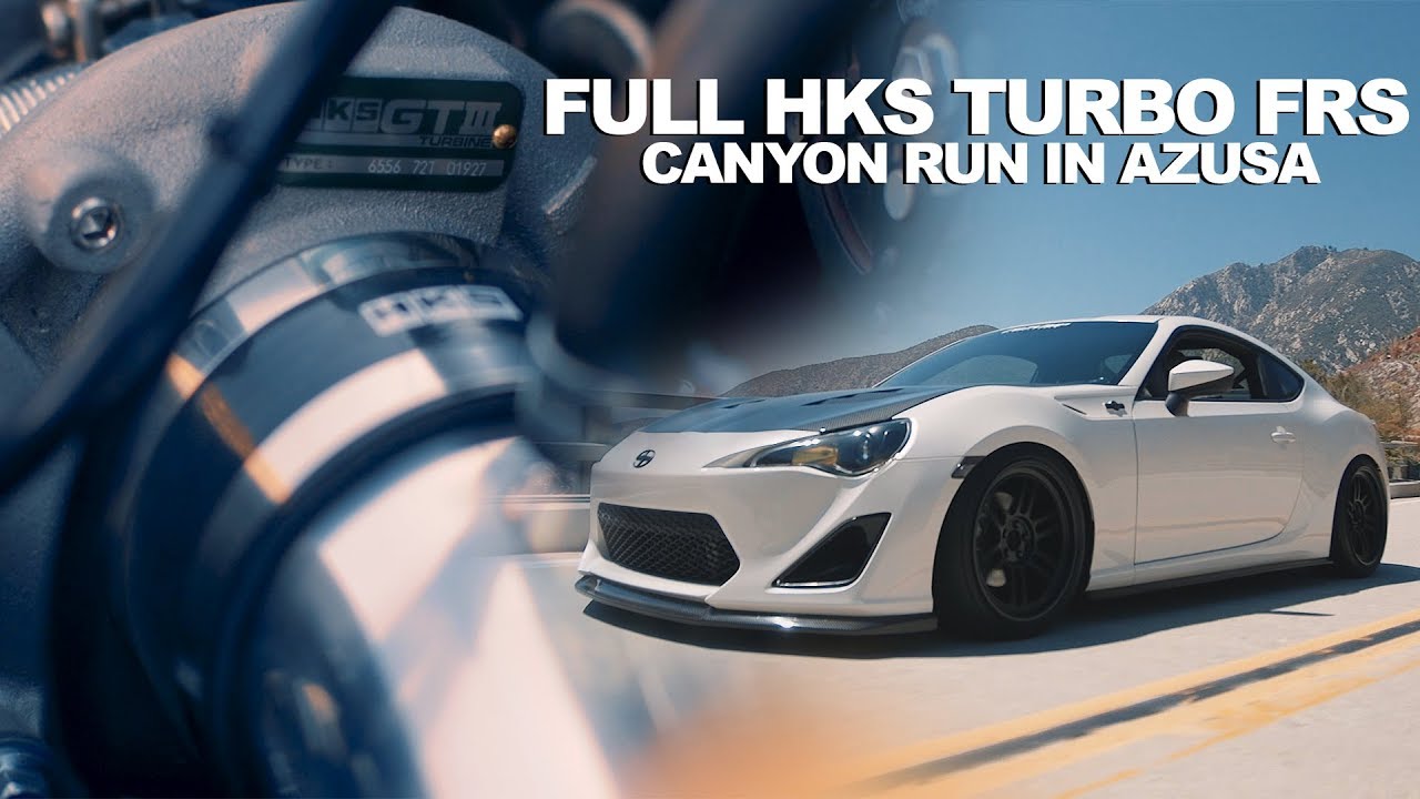 2013 Toyota FRS AE86 Full HKS setup [BOOST Sounds in Azusa Canyon ...
