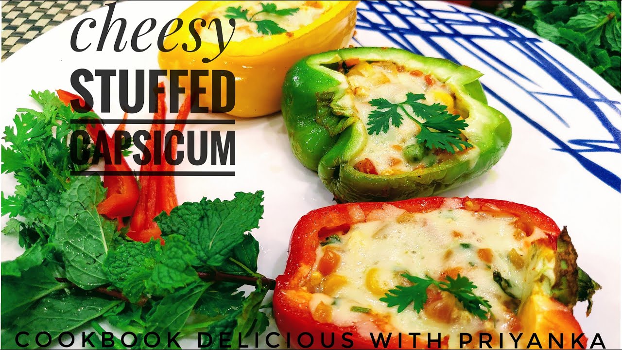Stuffed Capsicum | Yum and Healthy food | Quick and easy - YouTube