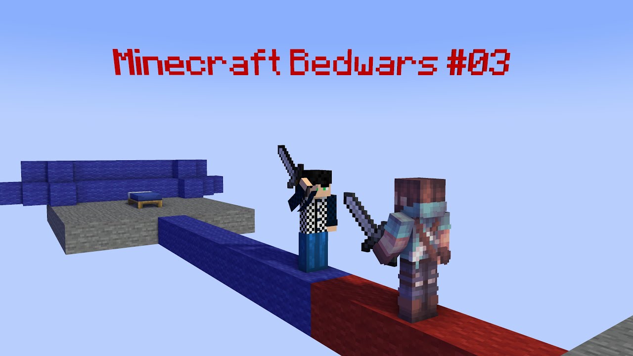 Hypixel Bedwars 2v3 I Minecraft Bedwars #3 - YouTube