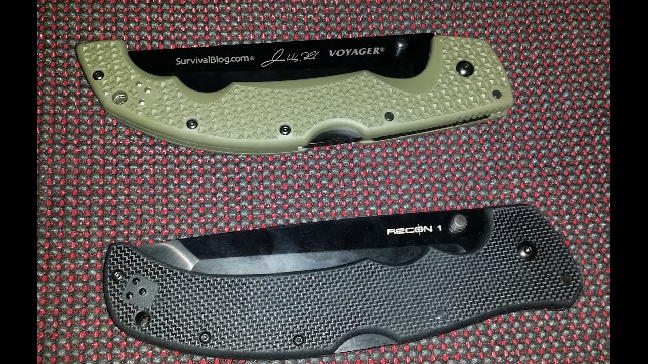 Cold Steel Jack Rawles Voyager or Recon 1 - YouTube
