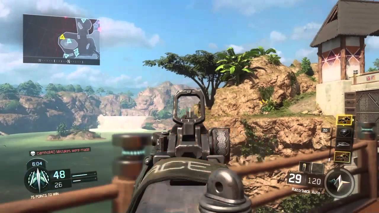 COD Black ops 3 Beta Sick kill streak featuring Nomad with his revive ...