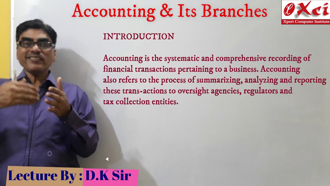 ACCOUNTING BASICS (PART-1) - YouTube