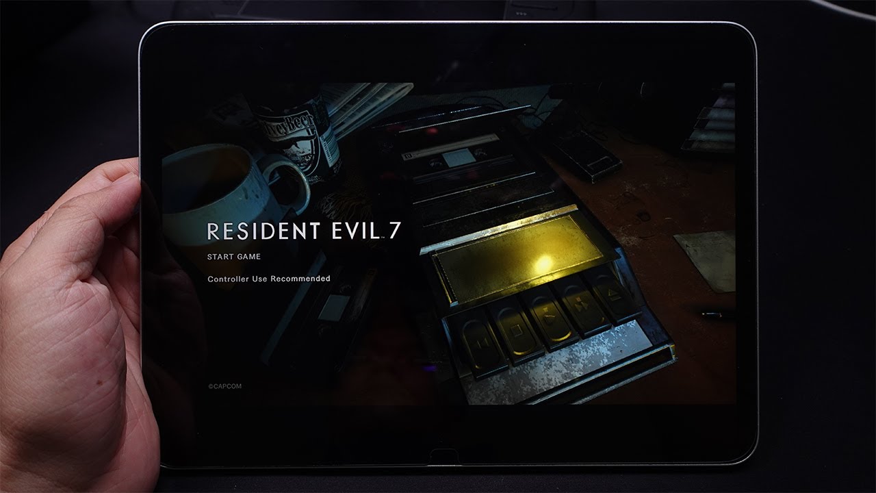 Resident Evil 7 Gameplay On iPad Pro M1 - YouTube