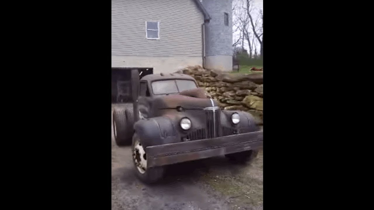 "Crudebaker" rat rod burnout Easter Sunday 2016 - YouTube