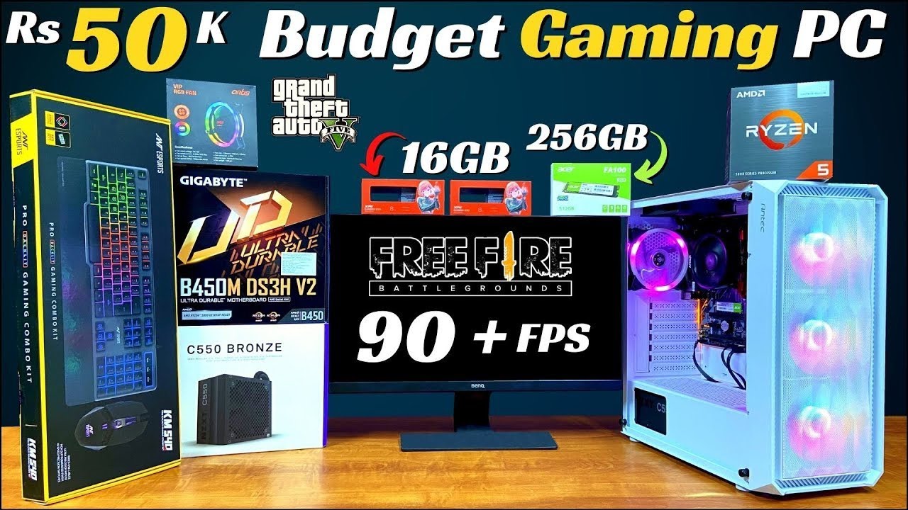 40k Budget Gaming Pc 💰 Pc Build 2023 - YouTube