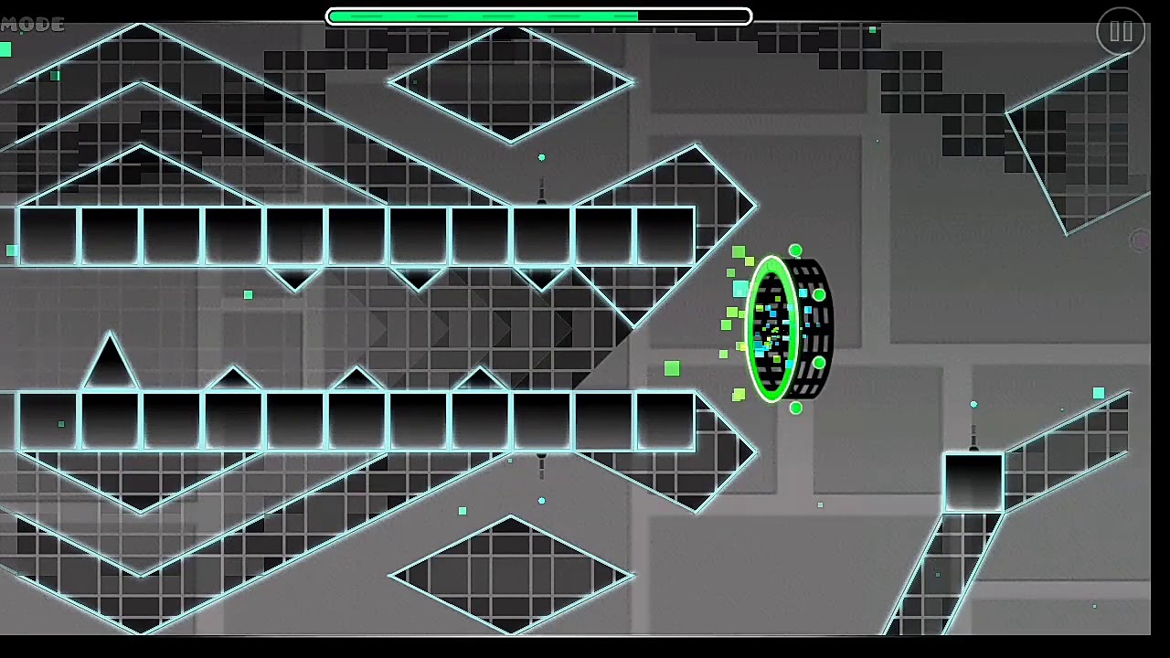 Geometry Dash , Xo 69-93% on mobile (progress#1?) - YouTube