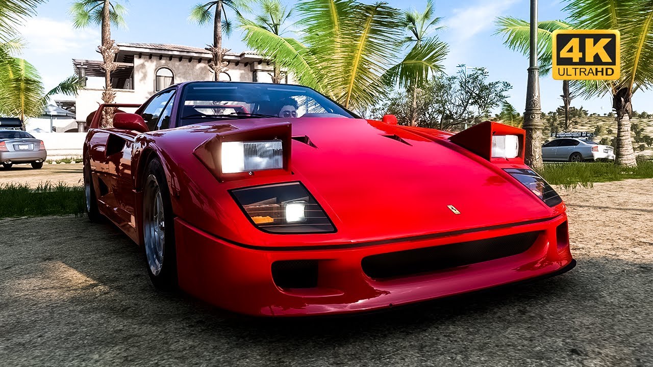 FERRARI F40 ft. LAMBORGHINI DIABLO SV!! FORZA HORIZON 5 EM 4K GAMEPLAY ...