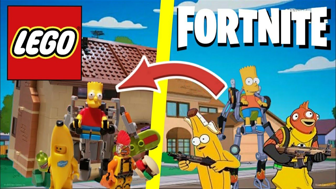 Can I make the ENTIRE Simpsons Fortnite Season in lego before November ...