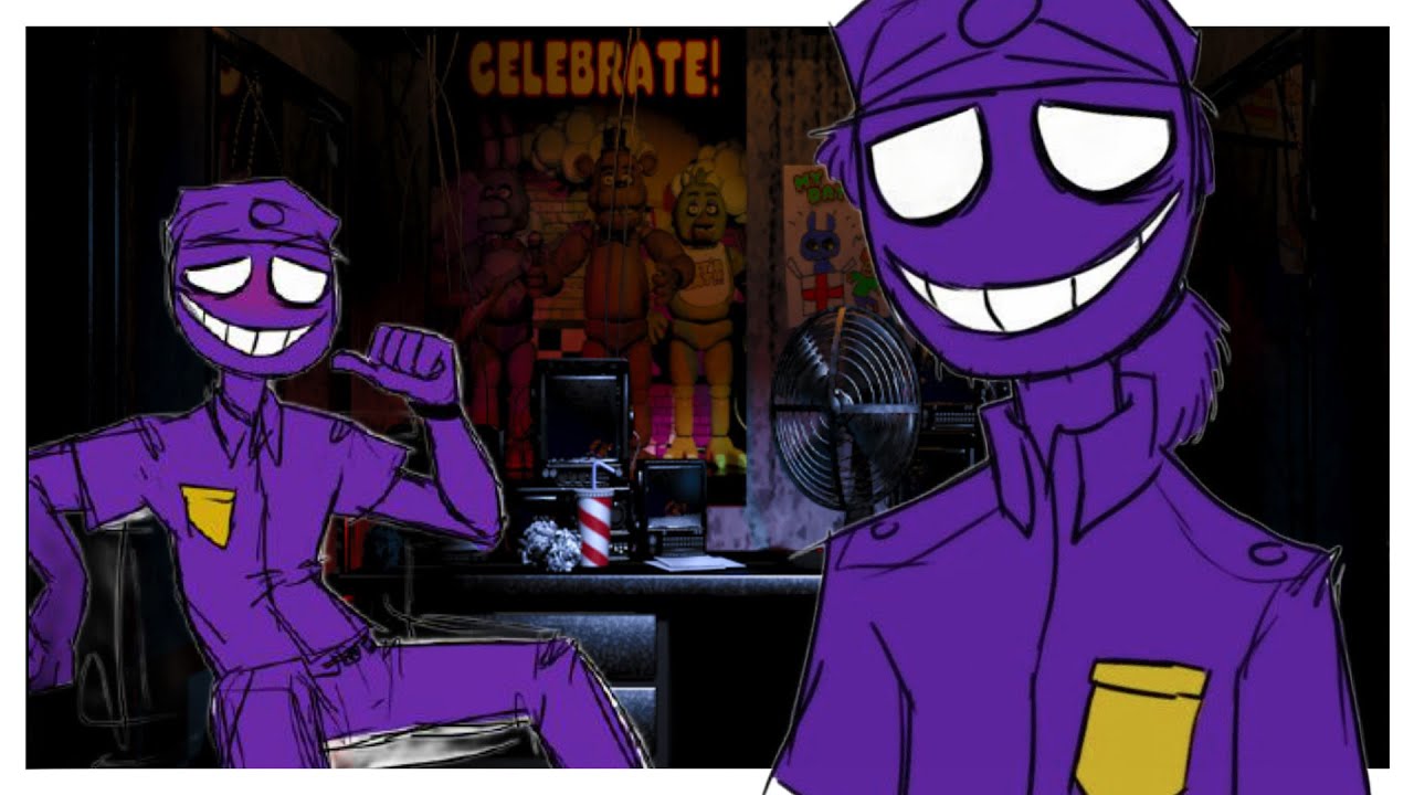 FNAF DATING SIM - Valentine's Day with Vincent (PURPLE GUY) All Endings ...