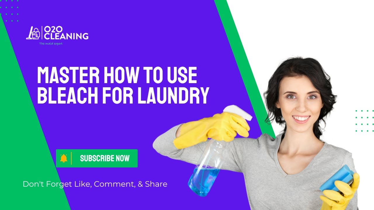 Master how to use bleach for laundry with our guide - YouTube