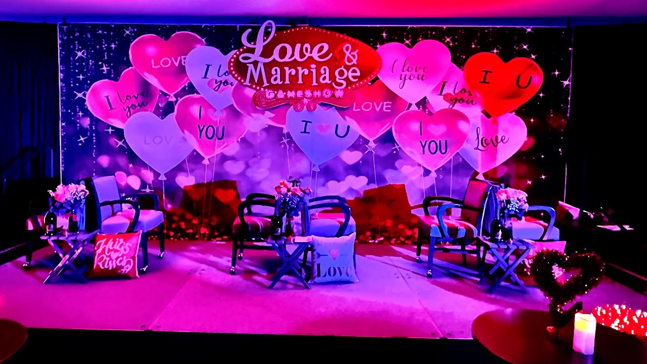The Love & Marriage game show with Eric Brouman at Jubilation by Silver ...
