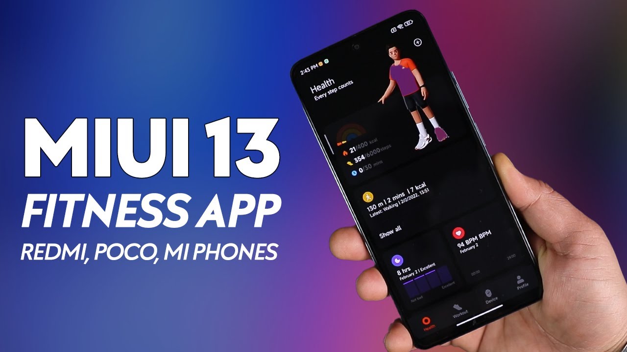Install MIUI 13 Mi FITNESS App with NEW LOOK, WIDGETS on Your Xiaomi ...