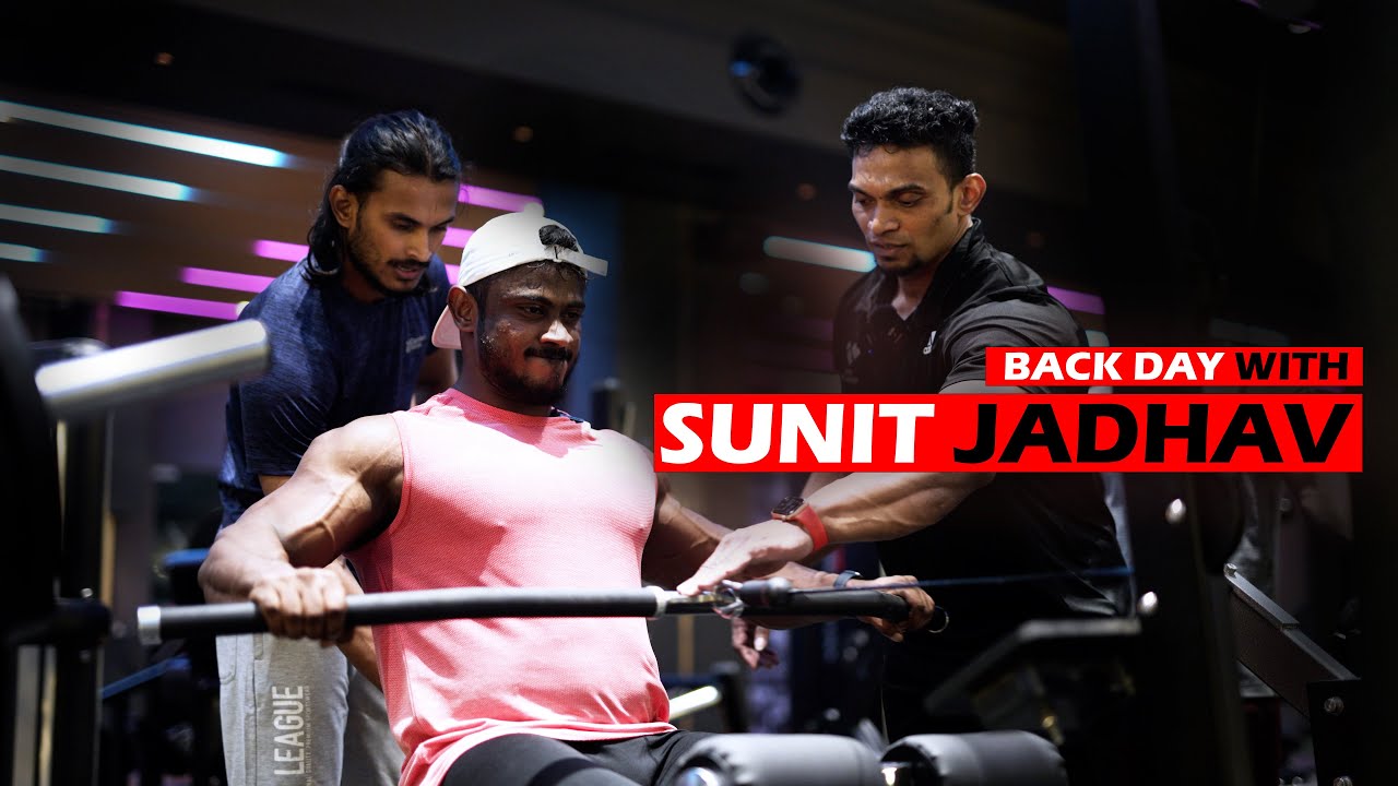 Got a Chance to Train with Sunit Jadhav | Full Back Workout | Monk ...