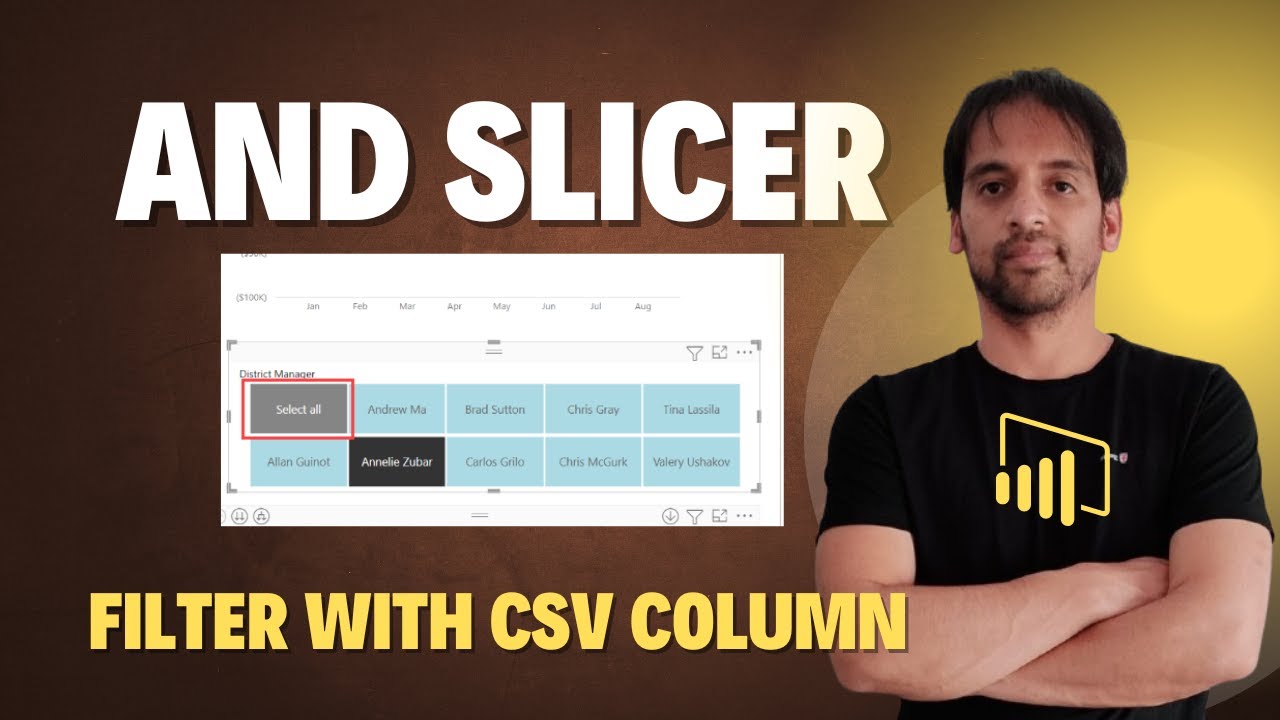 Filter by Comma-Separated Values with AND Slicer Logic |DAX TREATAS - YouTube