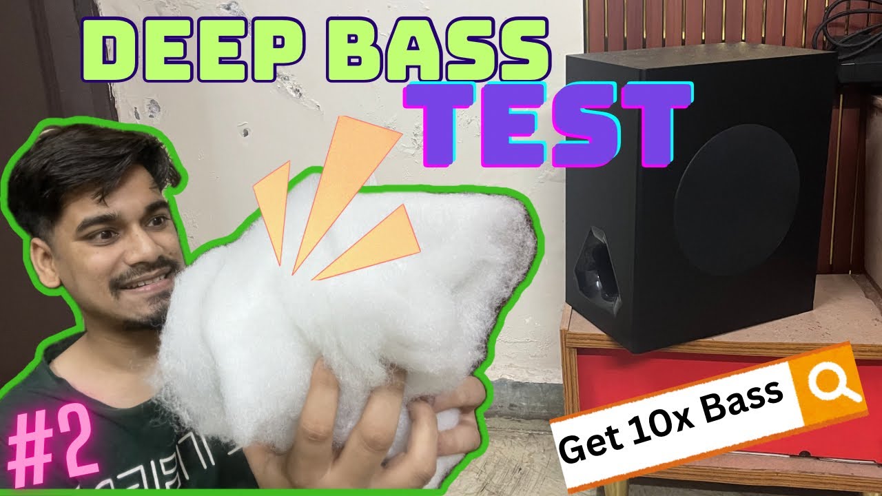 Subwoofer damping ! deep bass? Testing - YouTube
