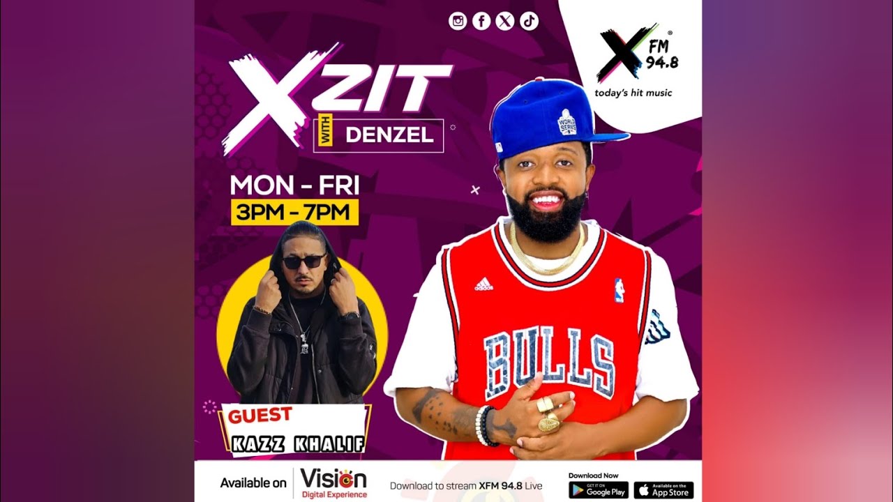 Kazz Khalif INTERVIEW WITH DENZEL from XFM UGANDA - YouTube